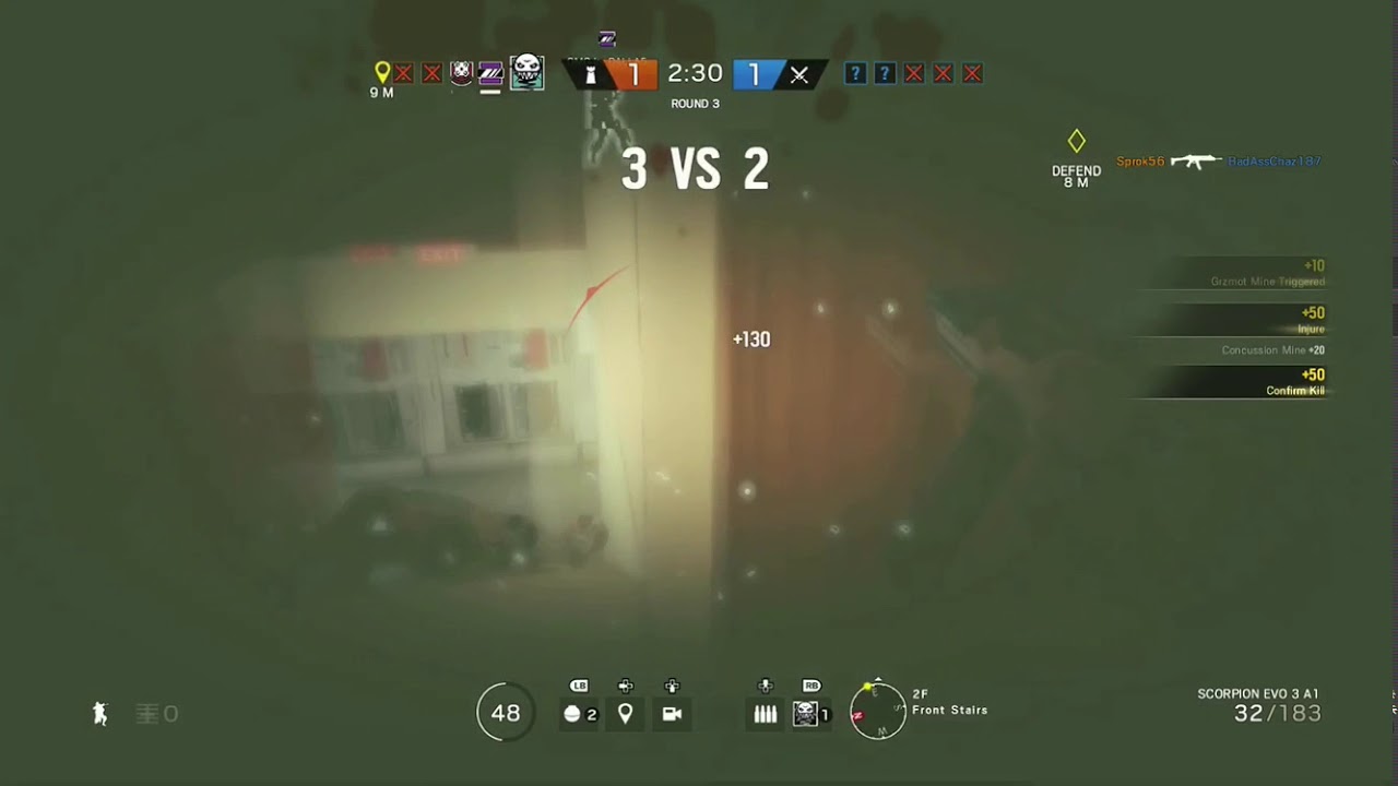 3 kills in 5 seconds (pre nerf Ela)! Rainbow Six Siege - YouTube