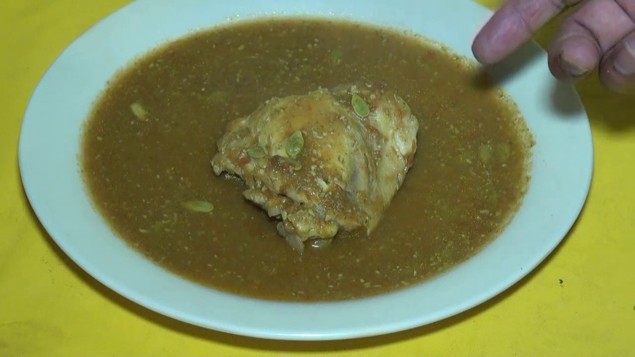 HUAXMOLE CON CARNE DE PUERCO - YouTube