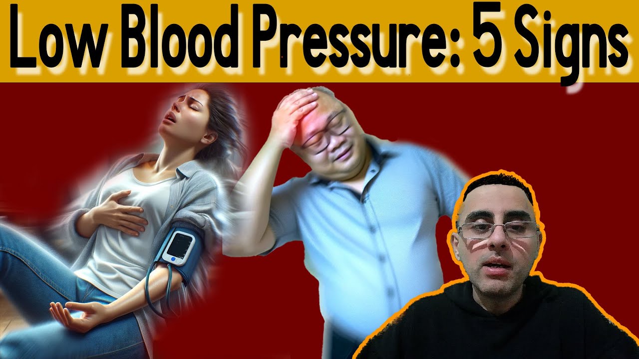 5 Signs of Low blood Pressure (Hypotension) causes and treatment - YouTube