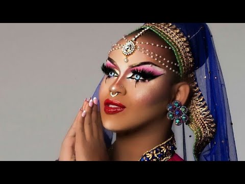 Drag Races First Muslim Queen Mercedes Iman Diamond - YouTube