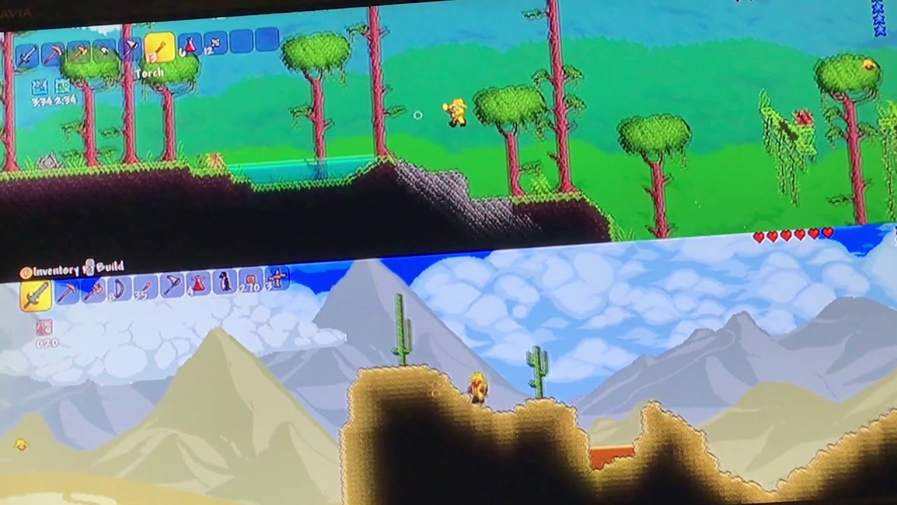 Terraria Episode 5 Pinky & Exploration W/LunarCheeseKing - YouTube