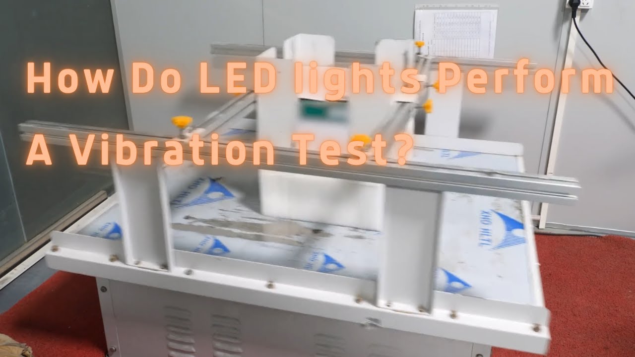 How Do LED lights Perform A Vibration Test? - YouTube