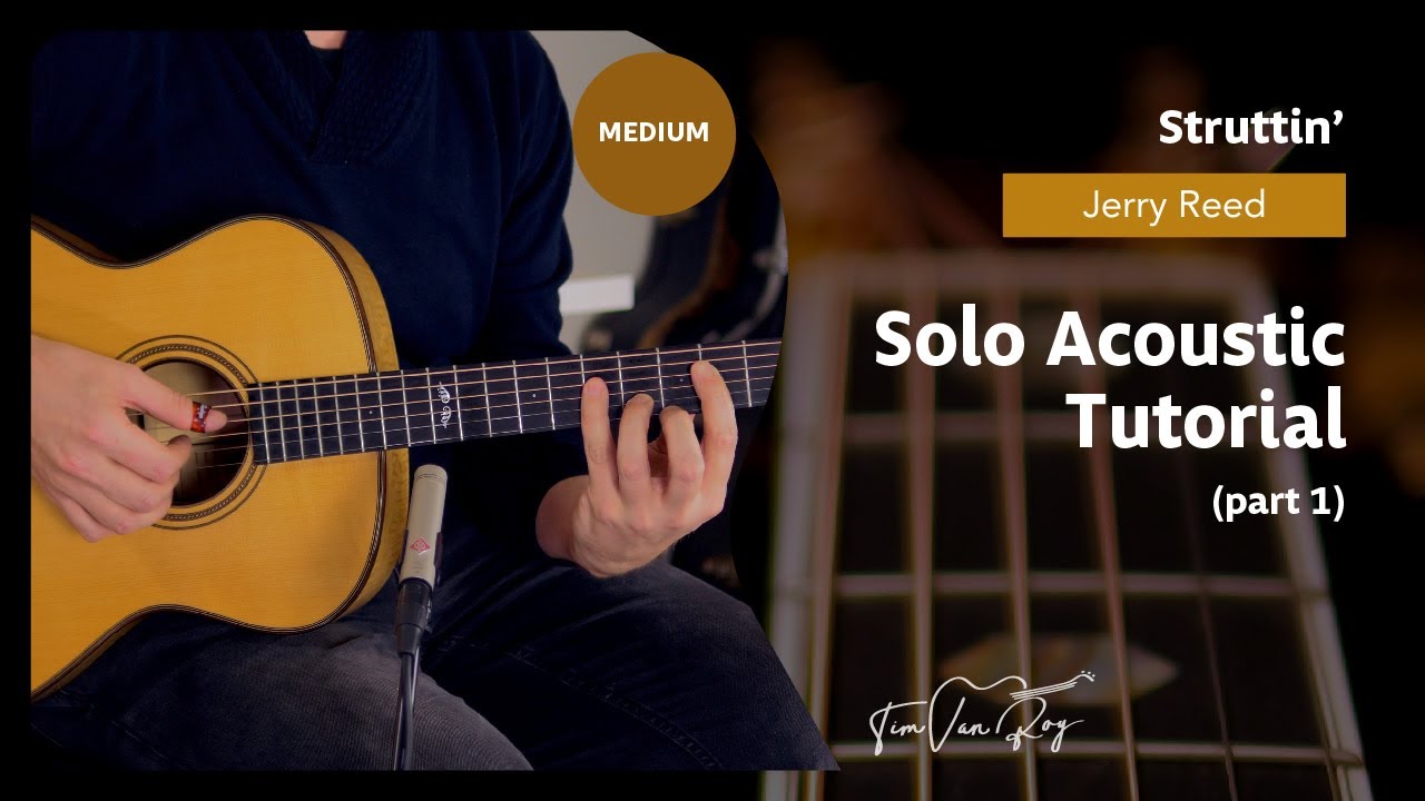 Struttin' (Jerry Reed) - Tutorial (Part 1) - YouTube