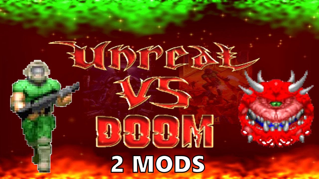 UNREAL and UT2K4 Doom MODs Gameplay - YouTube