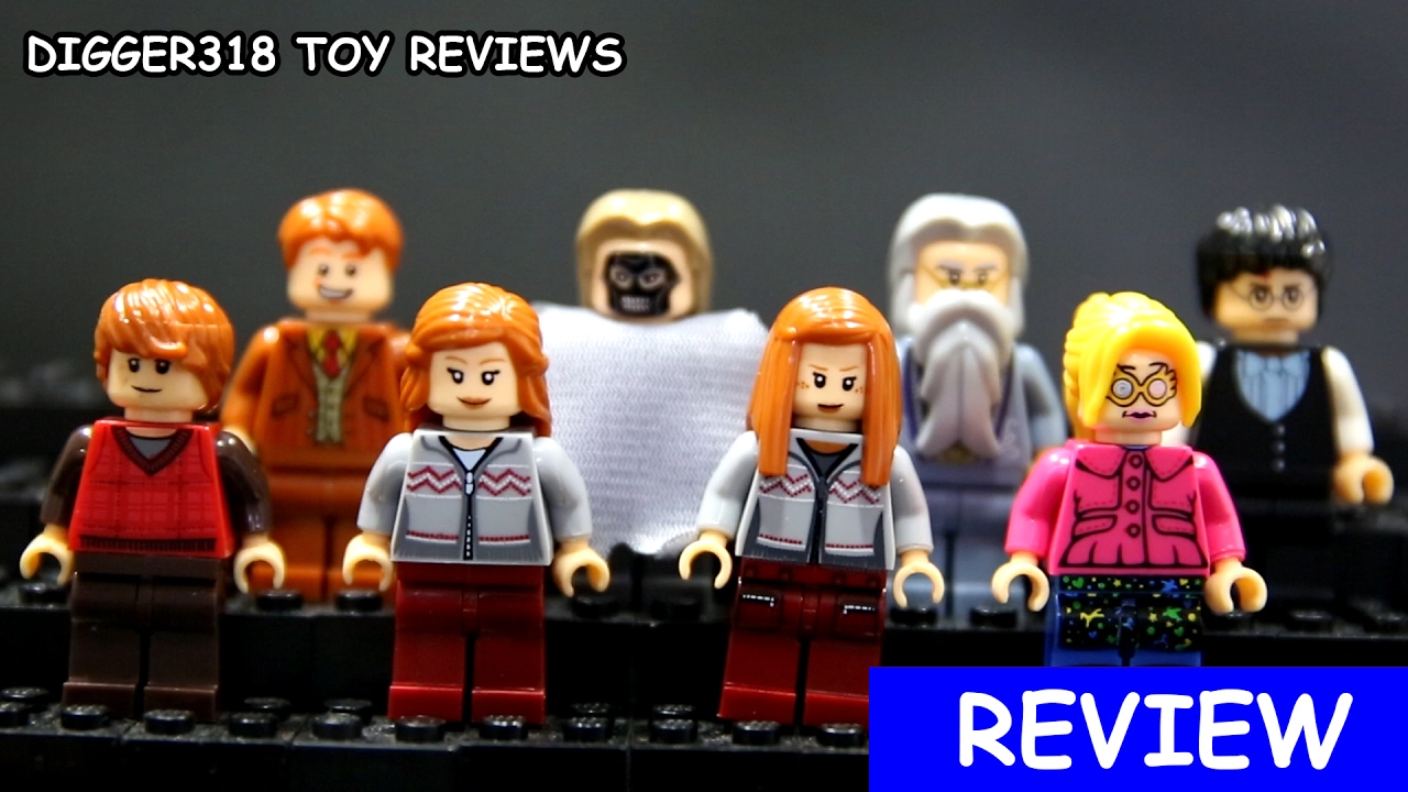 Lego Harry Potter Dumbledore DeathEater XINH Bootleg X0129 Review - YouTube
