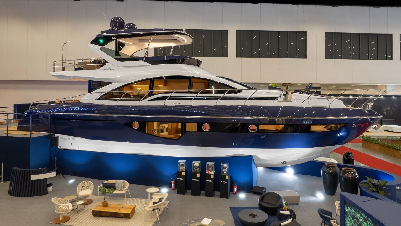 CONHEÇA O LANÇAMENTO E MAIOR BARCO DO SÃO PAULO BOAT SHOW 2023 ...