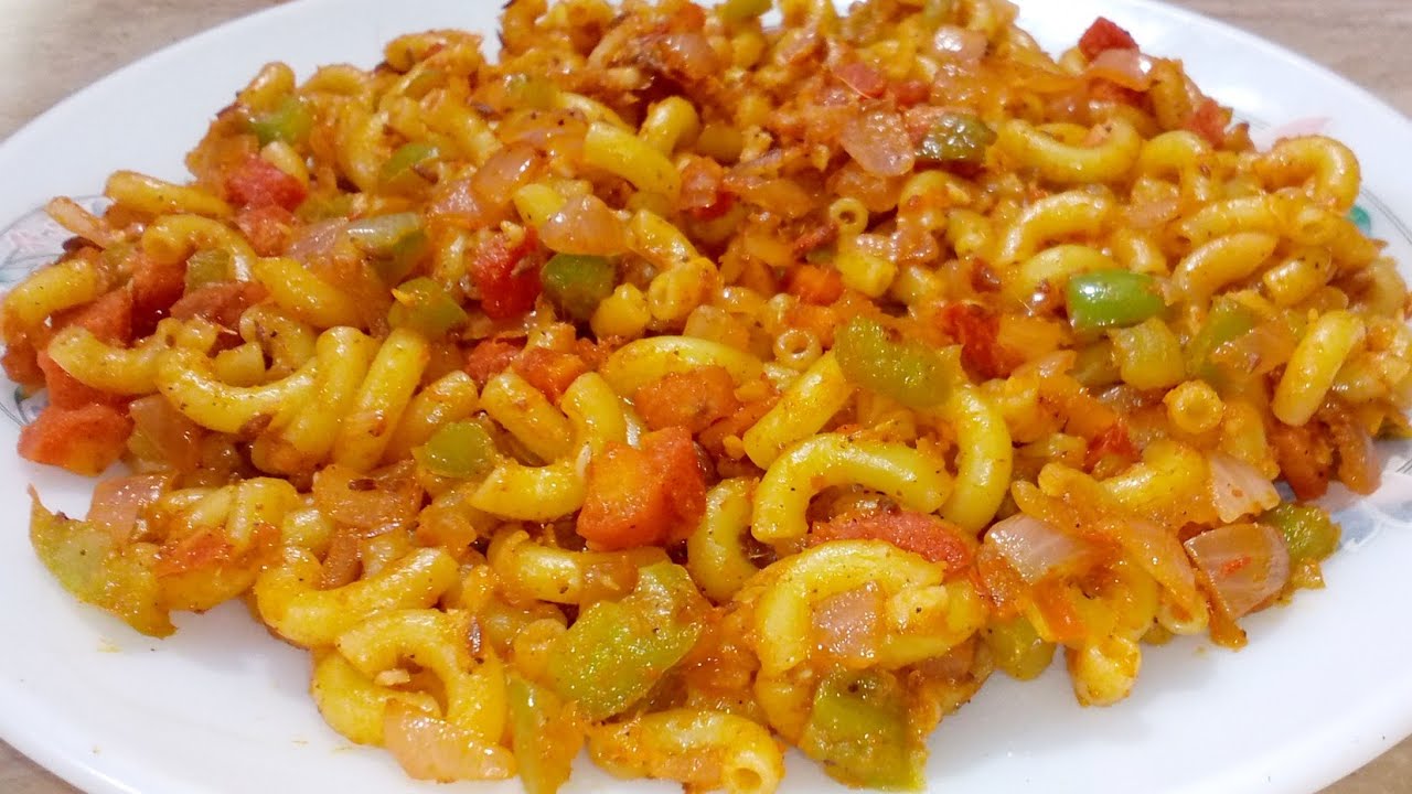 Spicy Masala Macroni | Desi Masala Veg Macroni | Masala Macroni Recipe ...