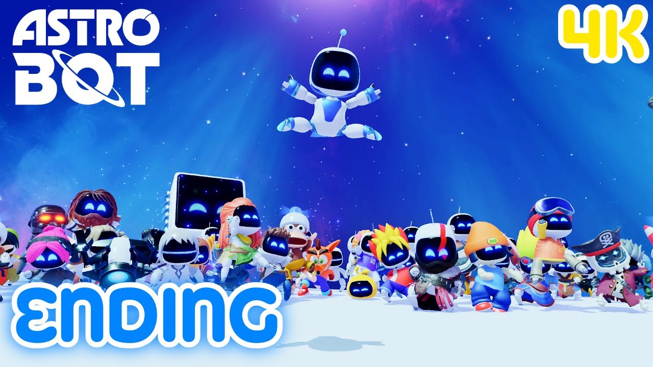 Astro Bot 4K PS5 Gameplay/Walkthrough Ending (FULL GAME) - YouTube