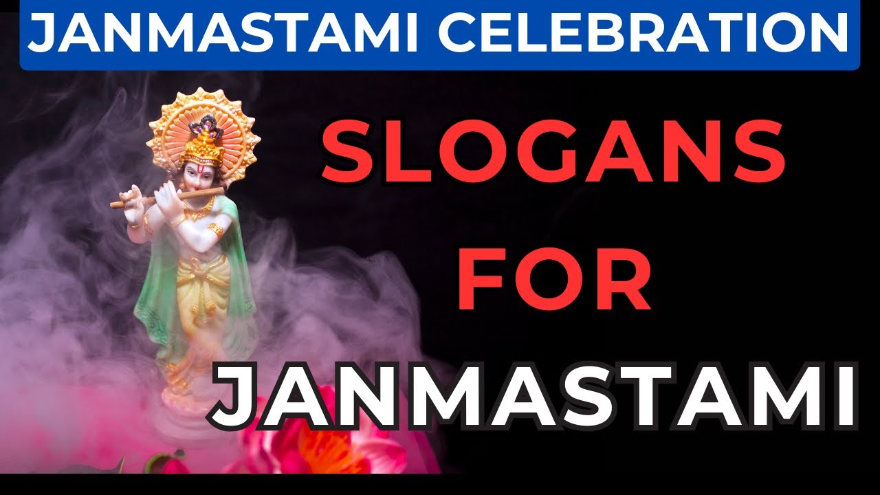 Slogan On Lord Krishna - Best Slogan Writing In English - Slogans For ...