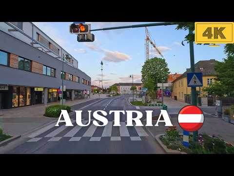 Scenic drive in AMAZING Austria: St. PÖLTEN to KILB