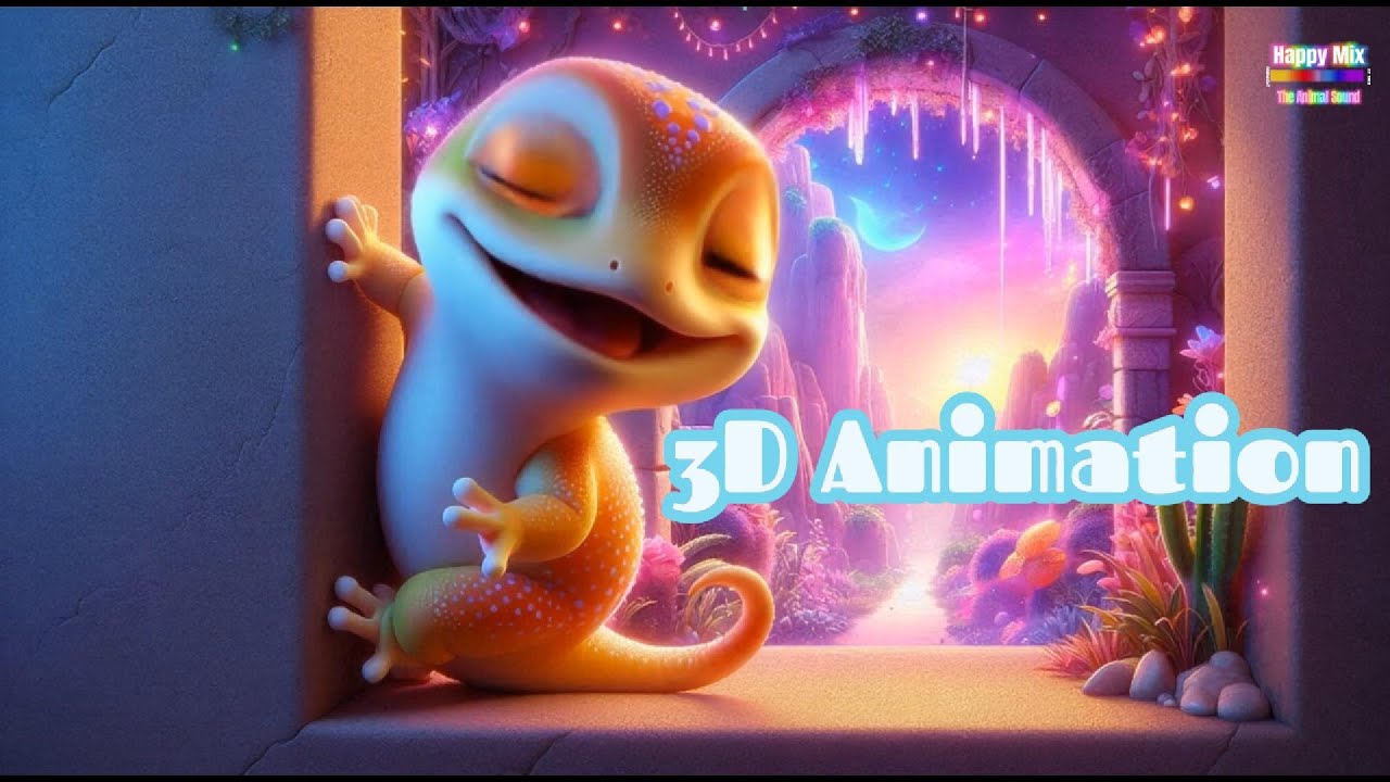 The Animal Sound Happy Mix Song [3D Animation] [Kids Song] [Animal ...