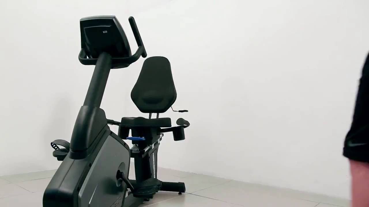 FFiTTech Protech R fél profi háttámlás szobakerékpár - YouTube