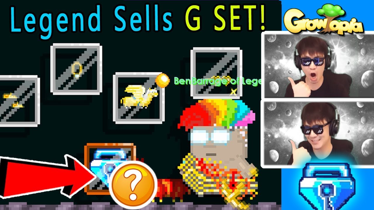 Legend Sells Golden Set For...!? | Growtopia - YouTube