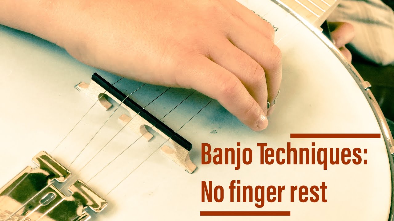 Banjo Techniques: No finger rest - YouTube
