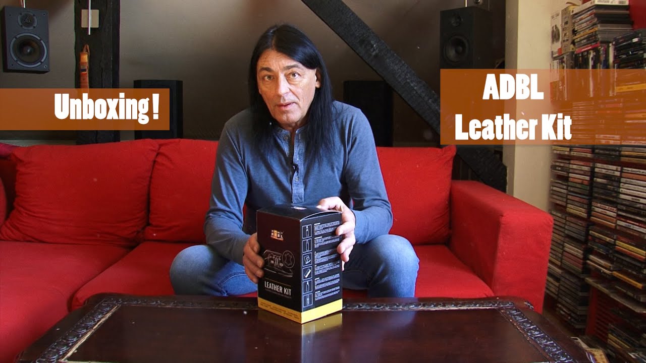 Odświeżenie tapicerki ze skóry, czyli unboxing ADBL Leather Kit - YouTube
