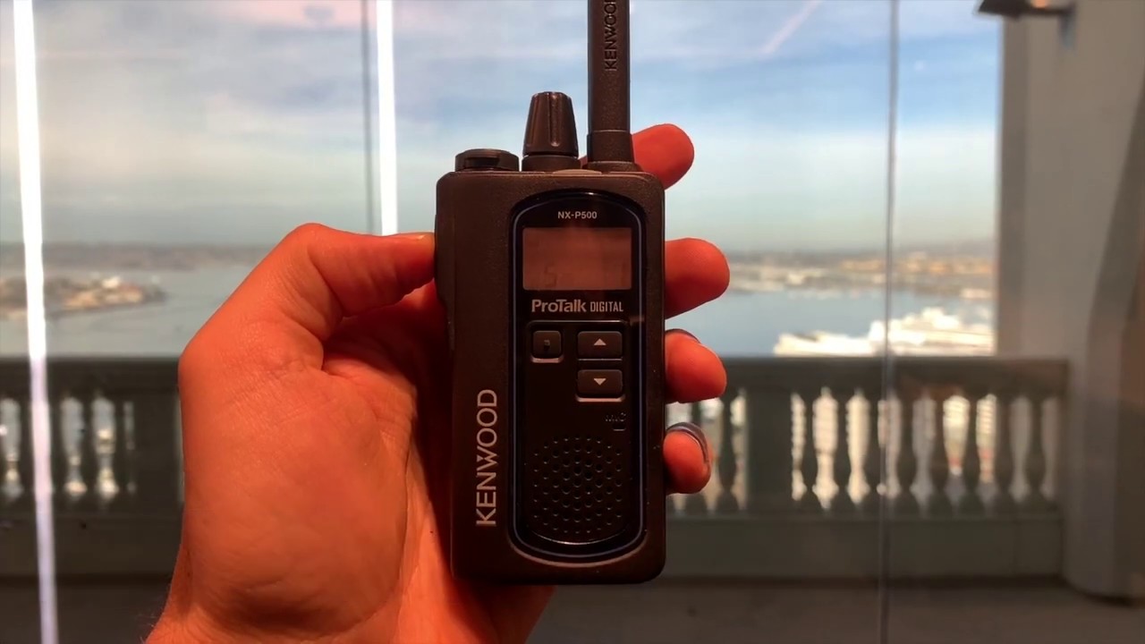 Radio Coverage Test: Kenwood NX-P500 (Inside Building) - YouTube
