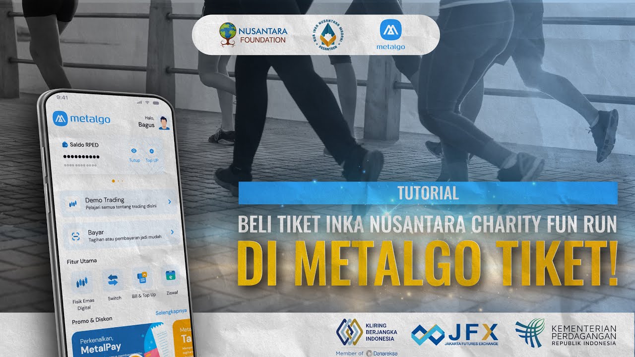 Tutorial beli tiket Fun Run di MetalGO - YouTube