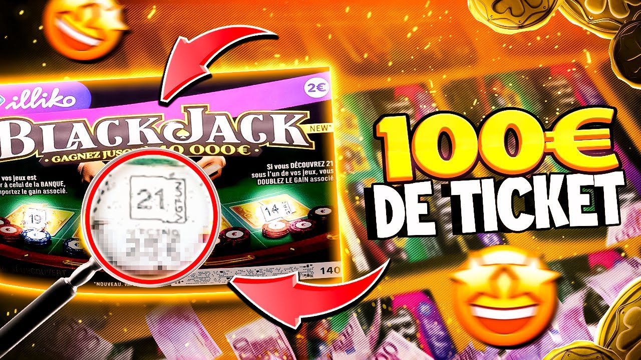Je GRATTE 50 tickets BLACKJACK jusqu’à ce que… 🤩 - YouTube