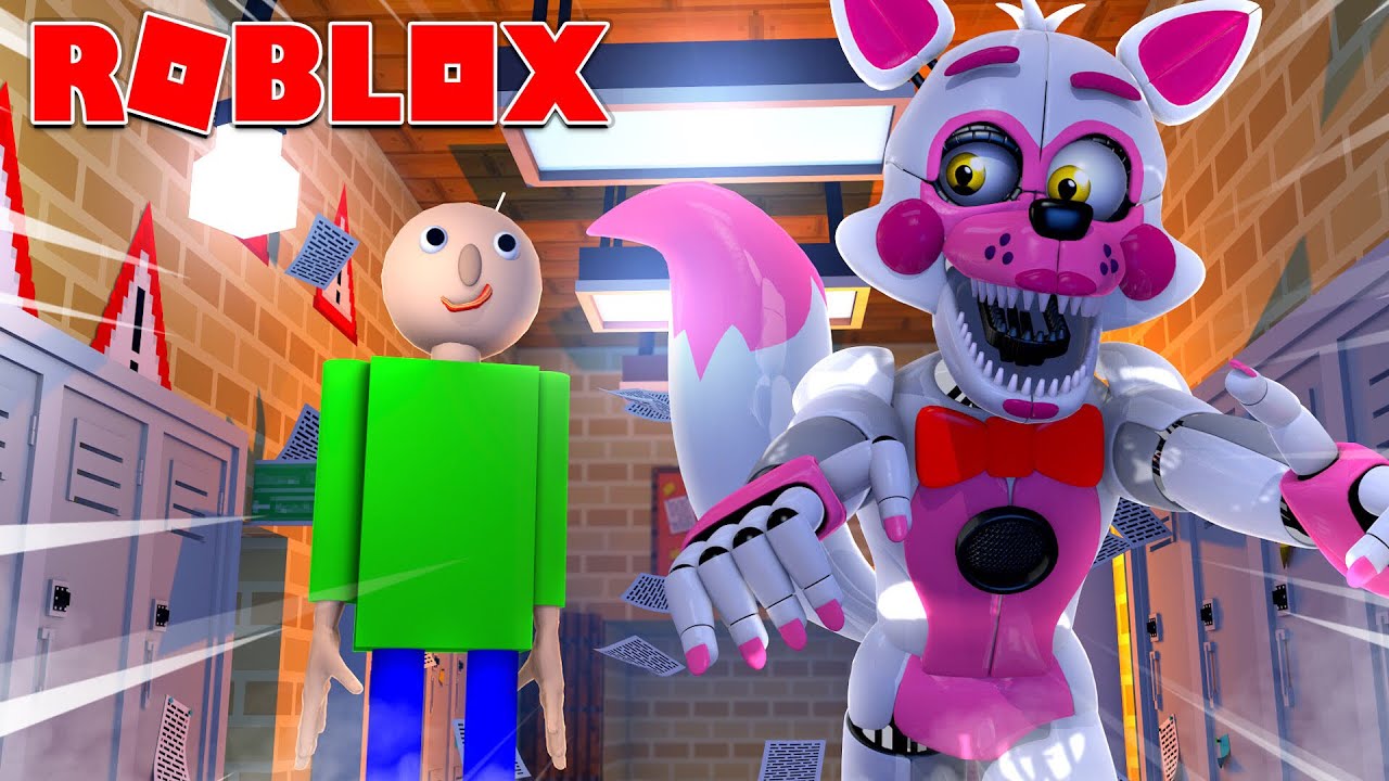 BALDI IS AFTER US! HELP! Minecraft FNAF Baldi invades the pizzeria ...