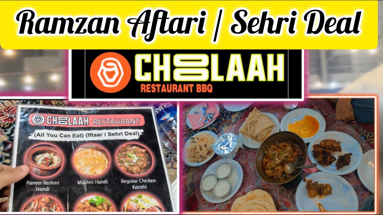 Choolah Restaurant Ramadan Buffet || Ramadan Special || Pills and ...