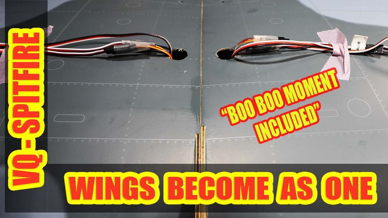 Spitfire Supermarine | Wing Build - YouTube