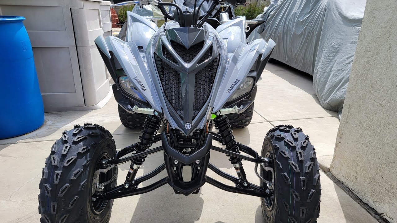 2021 Yamaha Raptor 700 Armor Gray - YouTube