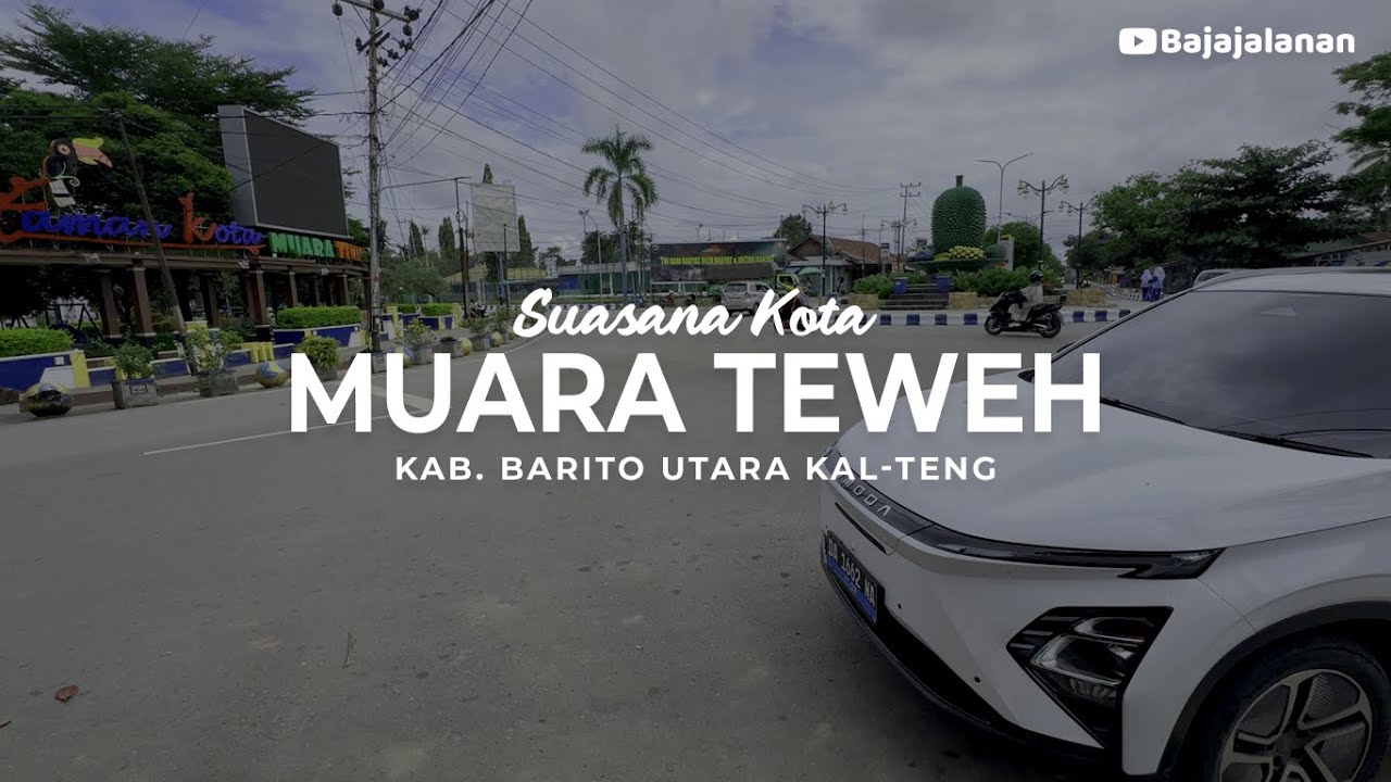 Suasana Kota Muara Teweh Kab Barito Utara Kalteng #157 - YouTube