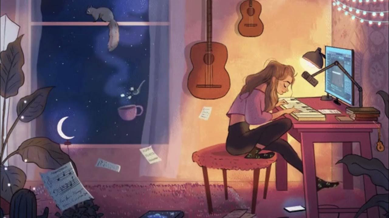 Lofi Coding Girl Peaceful Music - Relaxing Beats for Productive Programming - YouTube
