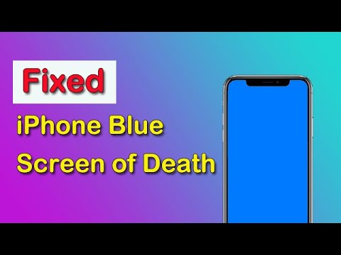 iPhone Blue Screen of Death-- Here are the Fixes! - YouTube