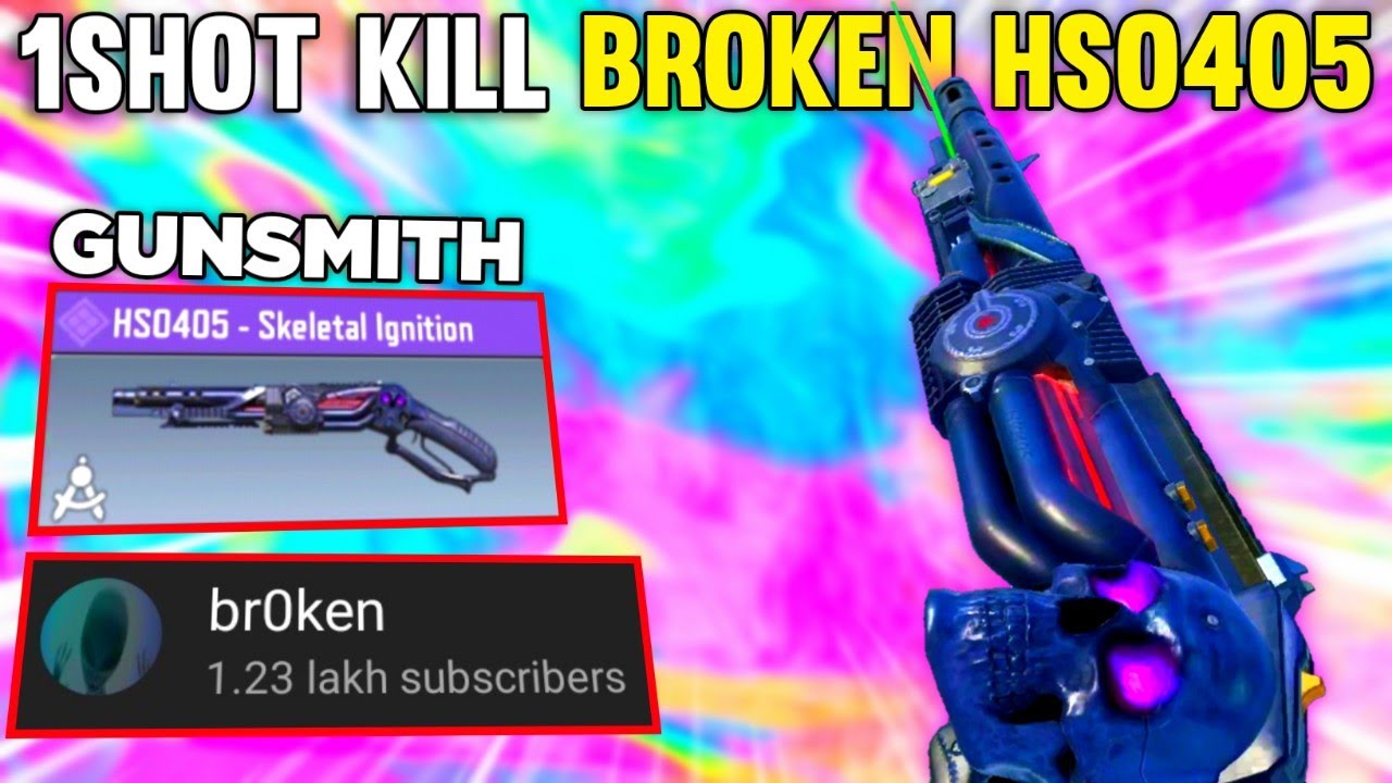 BROKEN HSO405 LOADOUT IS SO INSANE IN COD MOBILE BR @br0kenOG - YouTube