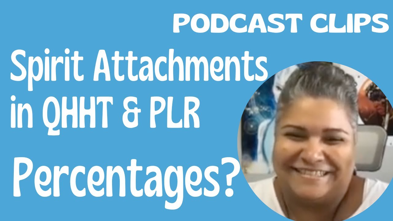 Spirit Attachments in QHHT & PLR Sessions - Percentages - YouTube