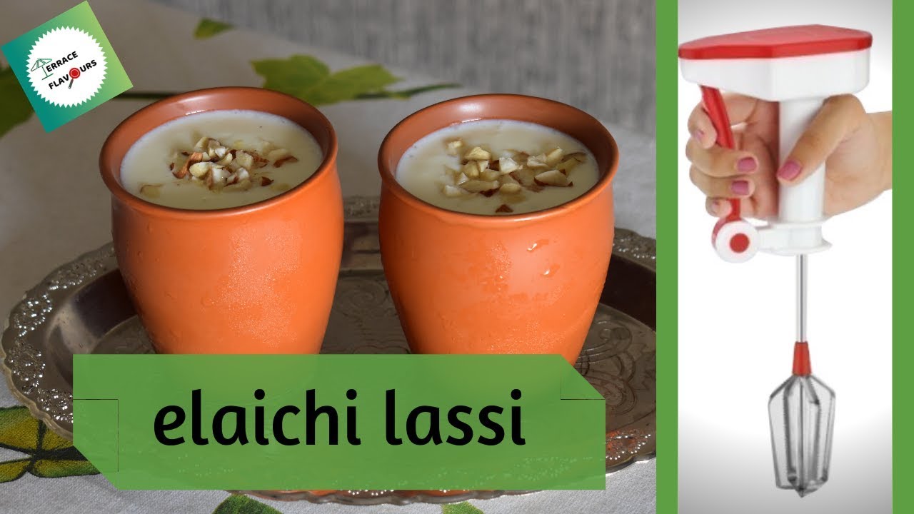 elaichi lassi recipe | cardamom lassi | इलाइची लस्सी रेसिपी | meethi ...