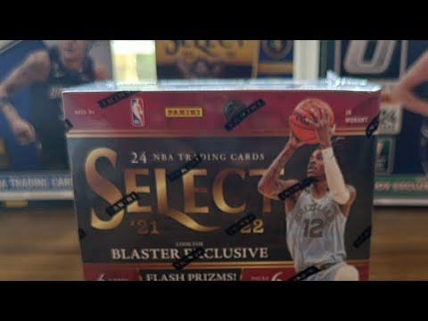 Live unboxing of a 2021/22 NBA Select Blaster Box!!! - YouTube