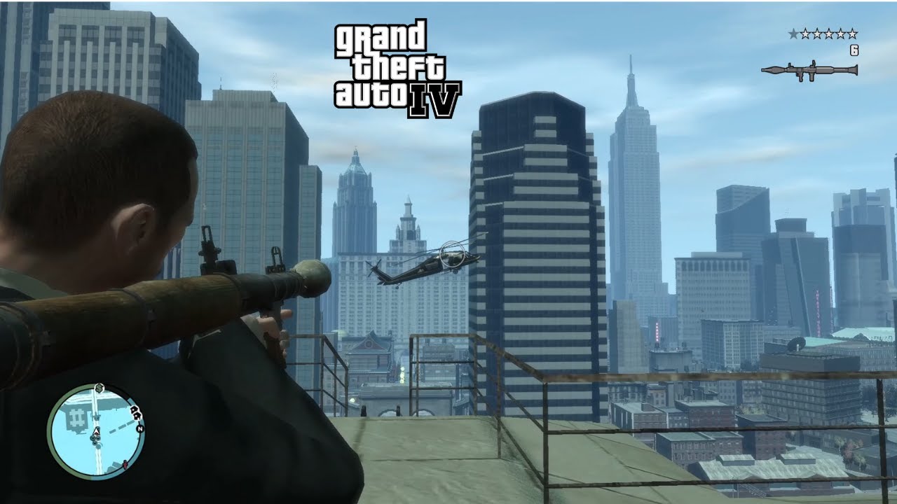 GTA 4 [2024] Brooklyn Bridge tower standoff - 15 min of gameplay - YouTube