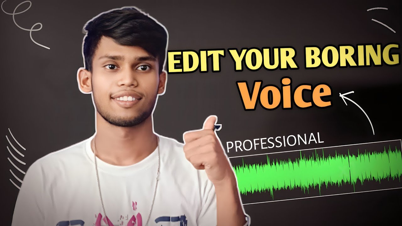 How To Edit Voice In Mobile - YouTube