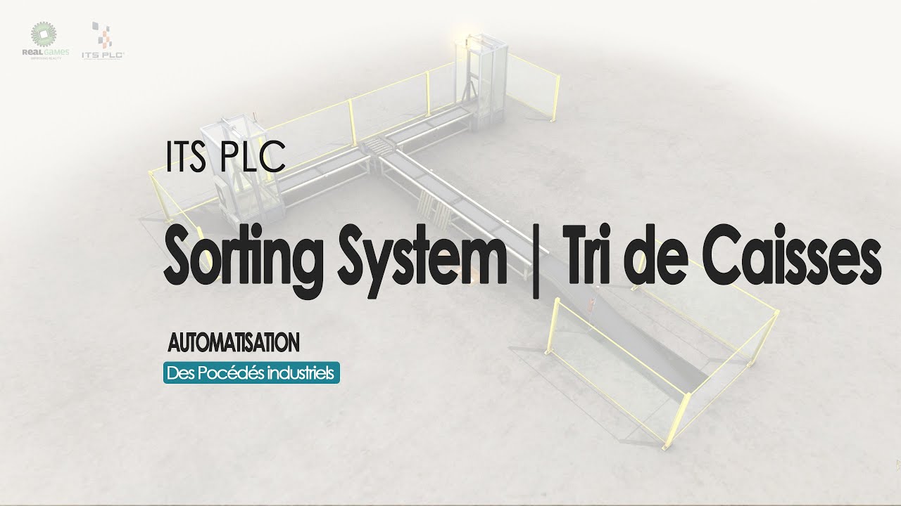 ITS PLC Sorting System | Tri de Caisses - YouTube