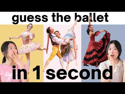 *very certified* ballet nerds attempt an impossible ballet quiz