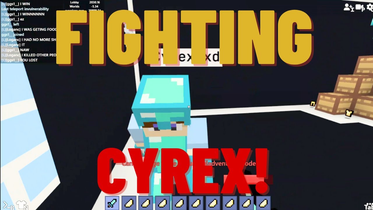Fighting Cyrex In Bloxd.io! - YouTube