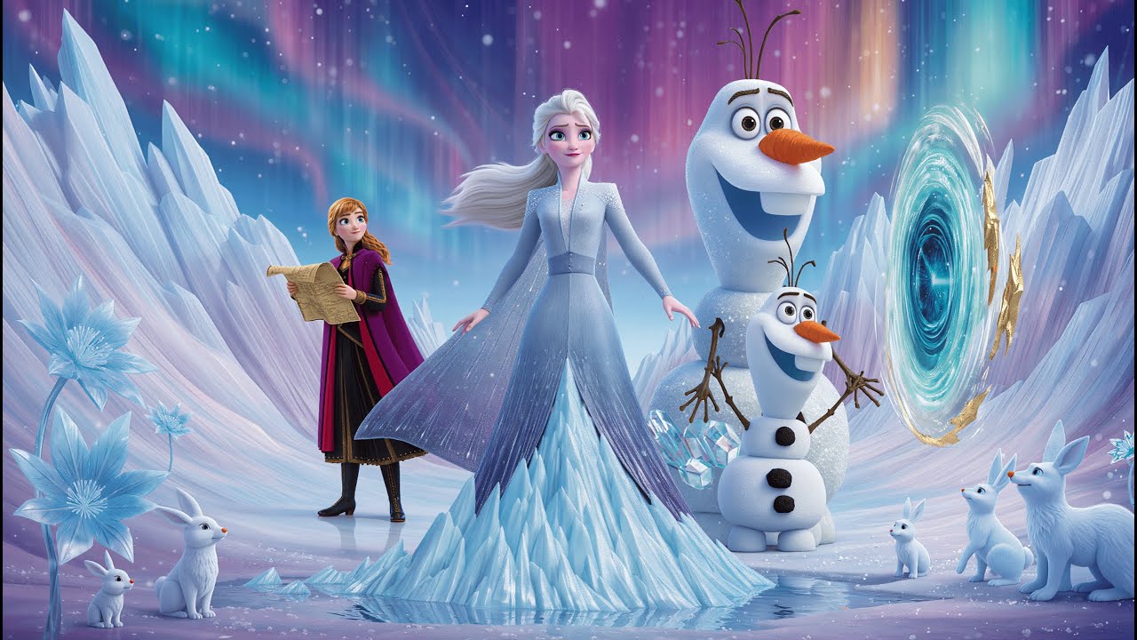 🐠 Frozen: the frozen portal and the secret of the ice flowers 🐠 # ...