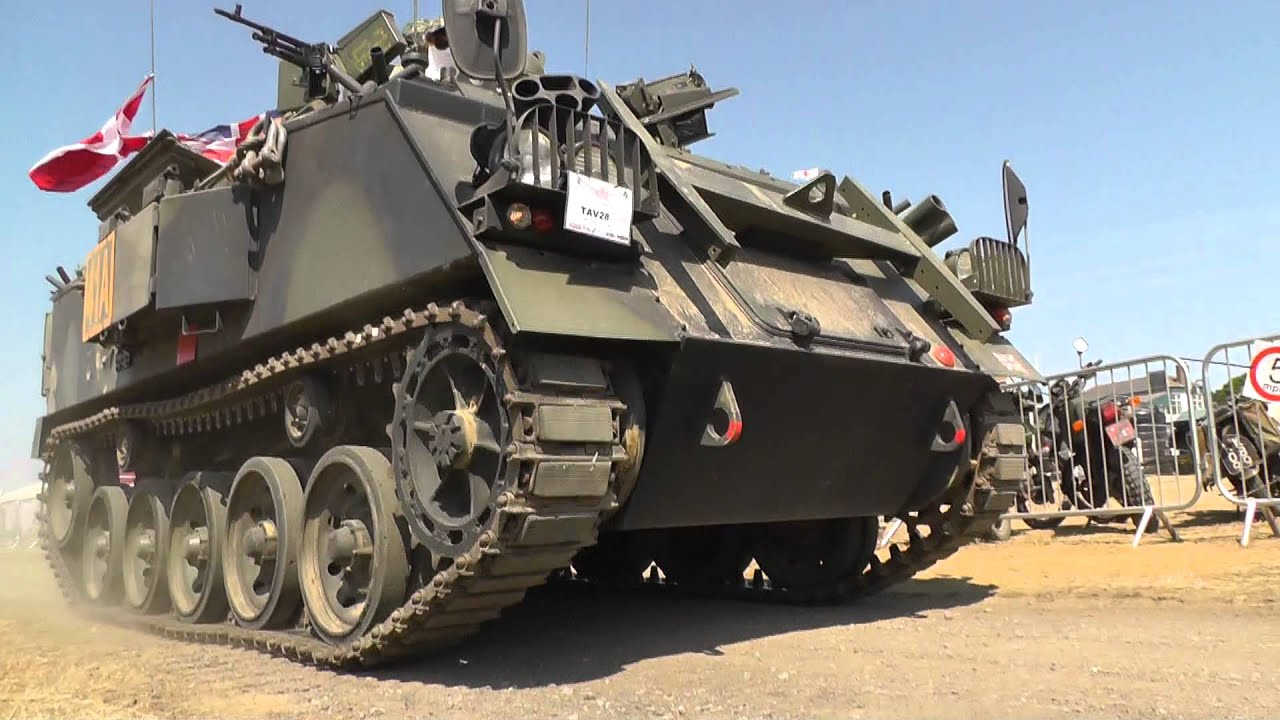 FV432s & FV434 Leaving Arena - YouTube