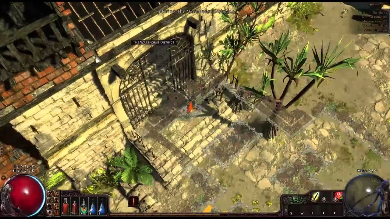POE Path of Exile Speed Run / Walkthrough ACT 3 (part1) - YouTube