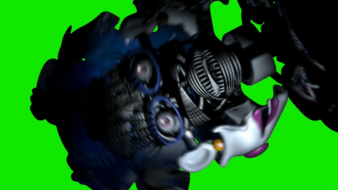 Ballora Jumpscare Sl Green Screen - YouTube