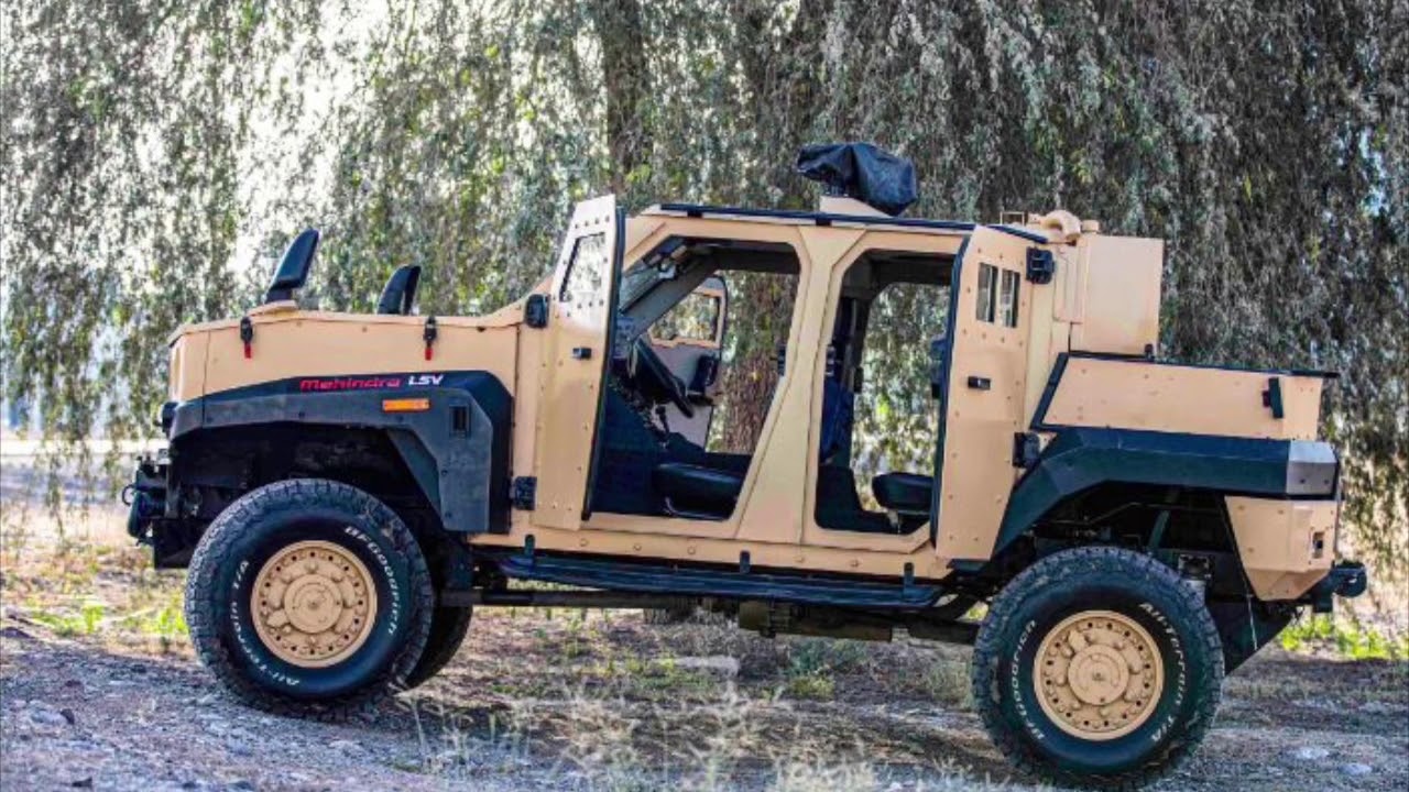 Mahindra ALSV Armoured Specialist Vehicle - YouTube