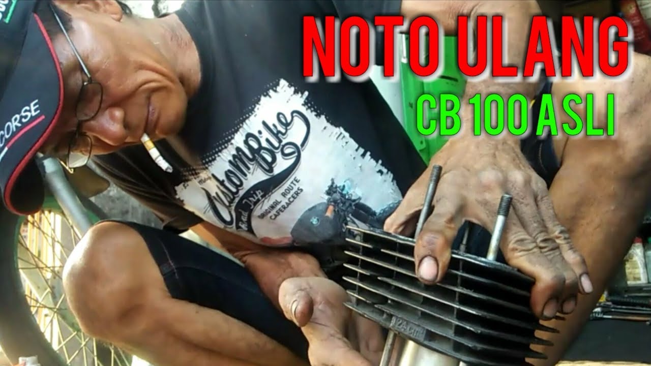 Rakit motor Cb 100 asli part 1 - YouTube