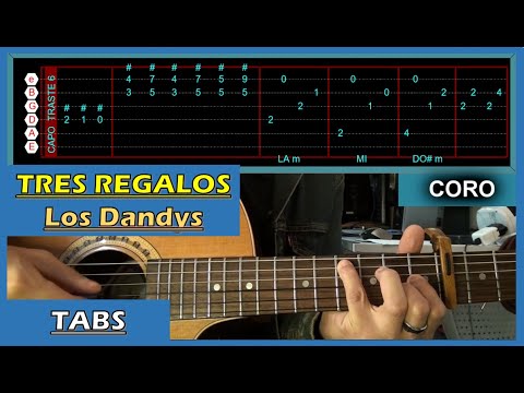 Cómo Tocar "TRES REGALOS" (TABS/Requinto) | Los Dandys - YouTube