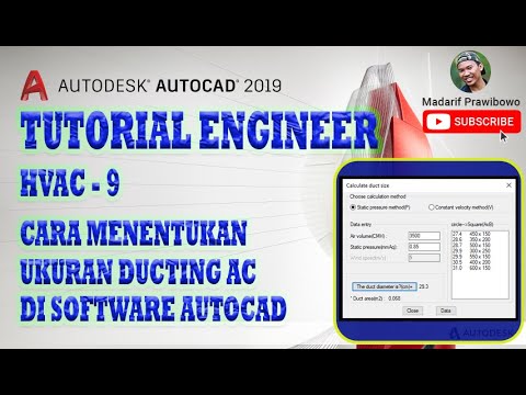 CARA MENENTUKAN UKURAN DUCTING AC - HVAC-09 #HVAC #ENGINEER #DUCTING # ...