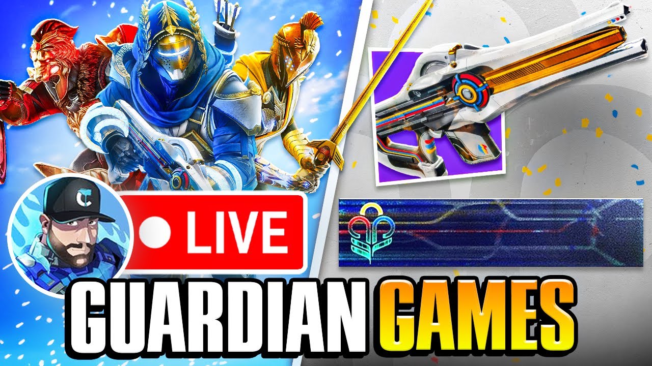 LIVE- NEW Emblem Act II Launch Guardian Games // Destiny 2 - YouTube