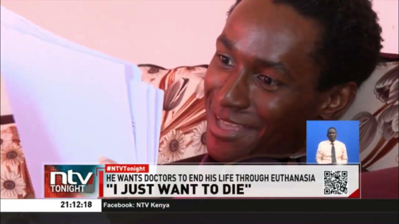 Joe Mudikiza, sickle cell anaemia patient, wants doctors to euthanise him - YouTube