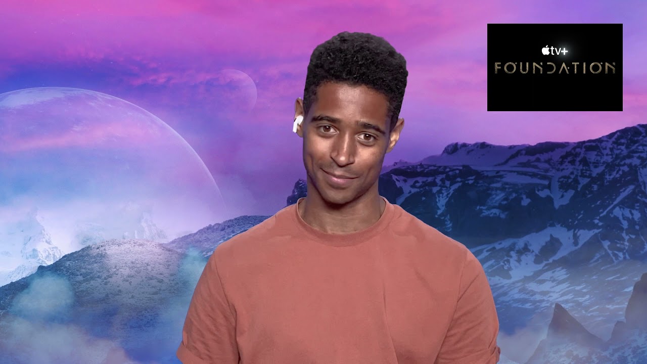 Foundation Interview: Alfred Enoch as Raych Foss - YouTube