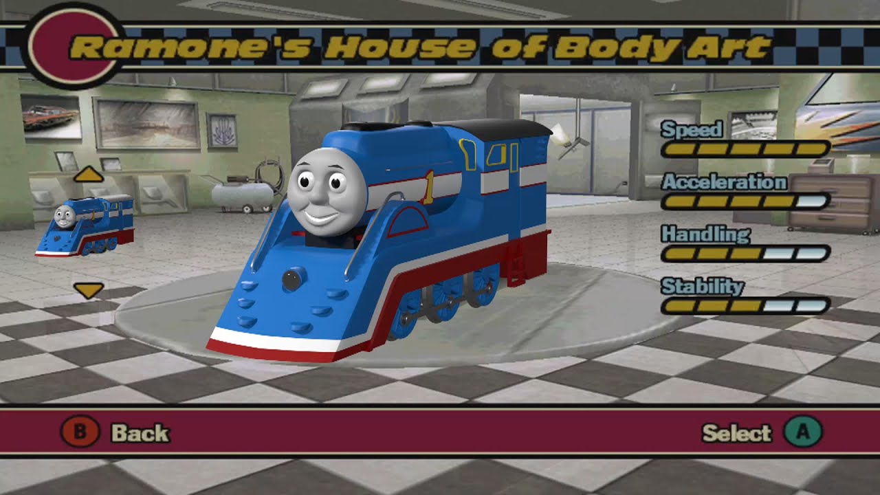 Streamlined Thomas paint jobs - YouTube